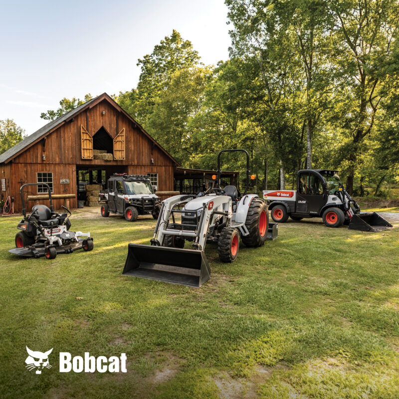 OWN YOUR TURF WITH BOBCAT EQUIPMENT. - Hobby Farms