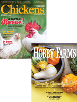 Hobby Farms + Chickens Print Magazine Combo Subscription - Hobby Farms