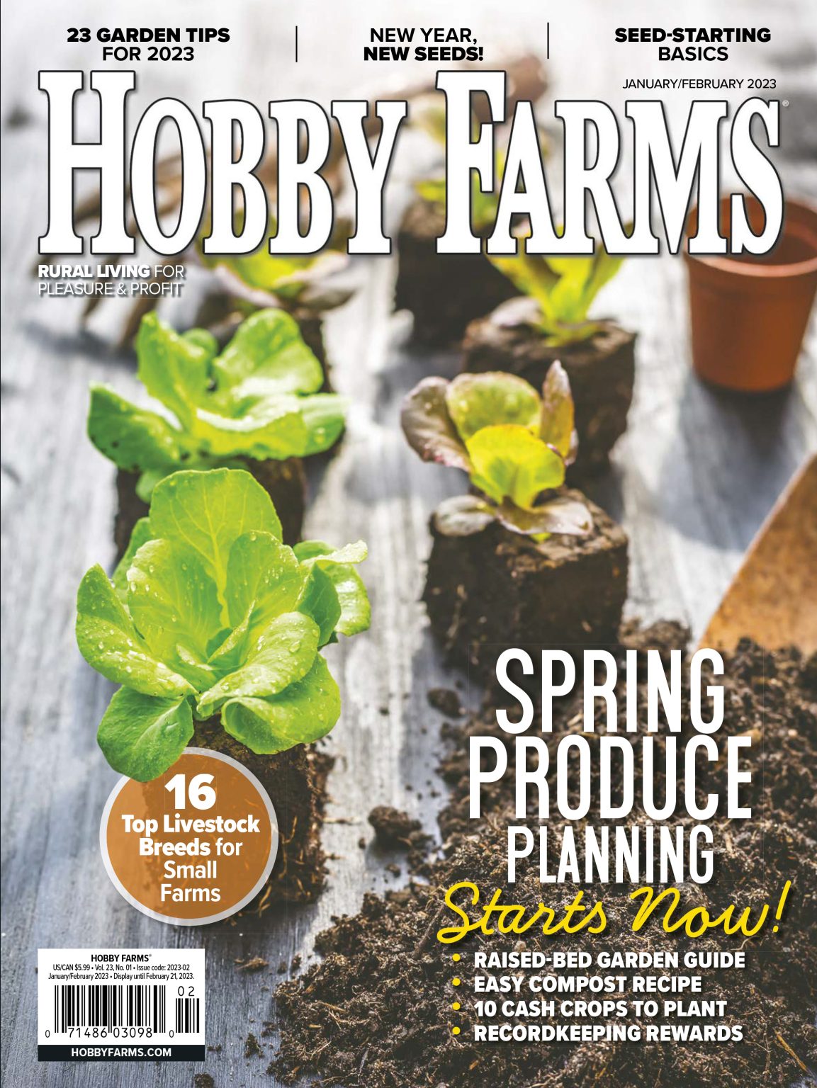 Hobby Farms January/February 2023 - Hobby Farms