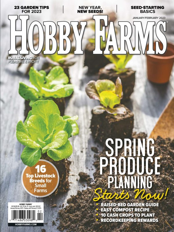 Hobby Farms Print Magazine Subscription - Hobby Farms