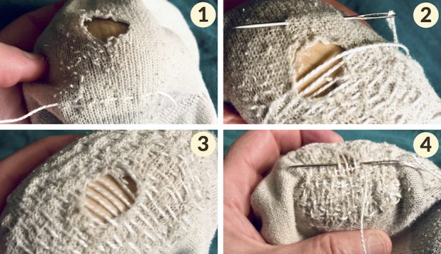 How To Darn Socks, Sweaters & More - Hobby Farms