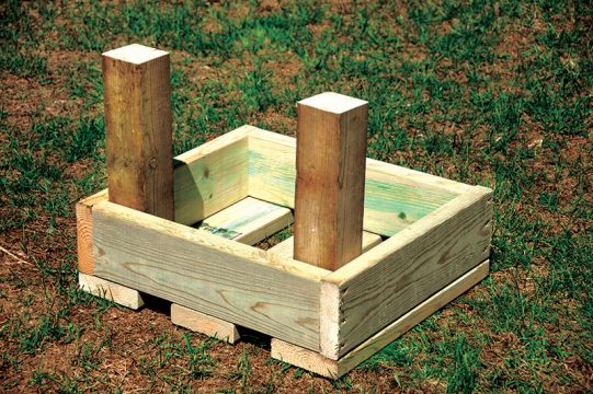 Need to Anchor Fence Posts? Build a Stone Crib - Hobby Farms